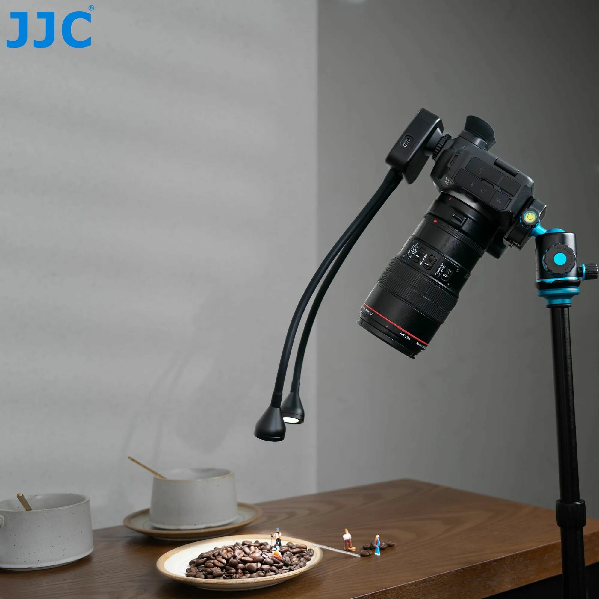 JJC macro LED arm light 10-уровневая регулируемая подсветка для макросъемки камеры