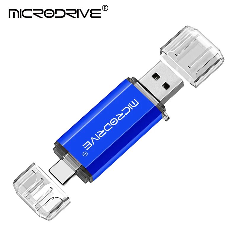 MicroDrive TJD004G0827 USB-флешка Type-C OTG 16/32/64/128 ГБ