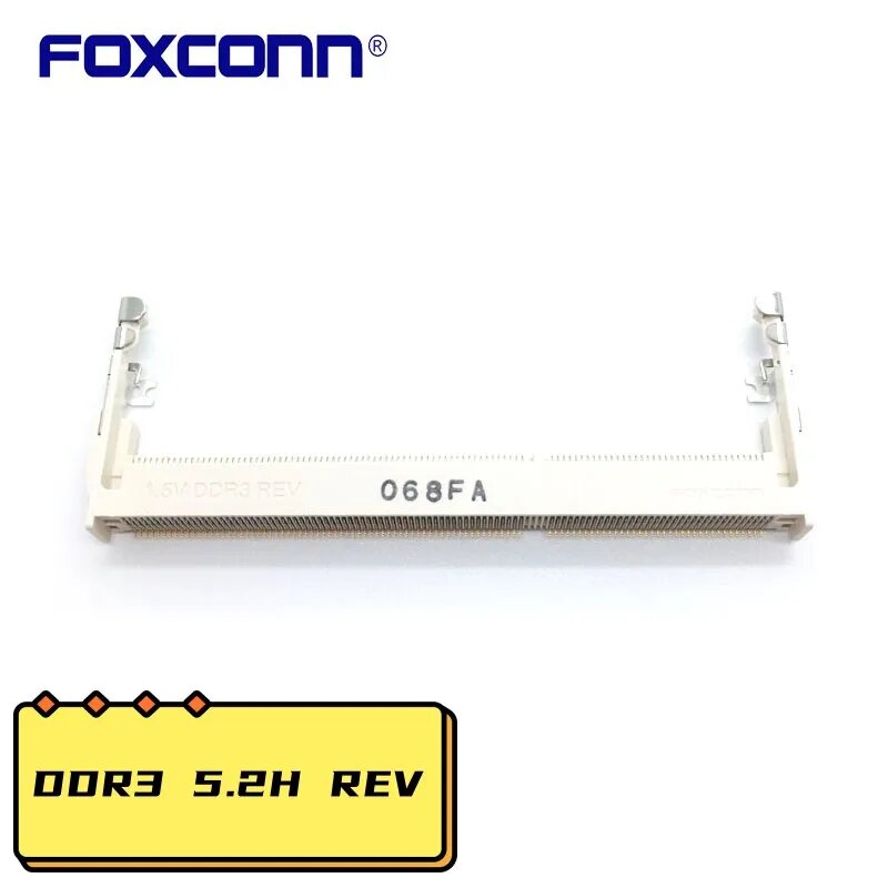 Разъемы ddr3 204pin 1,5 В 4,0 H 5,2 H 9,2 H Разъемы для ноутбука Разъемы для памяти SODIMM 204P DDRIII Rev Std Conn Разъемы SDRAM