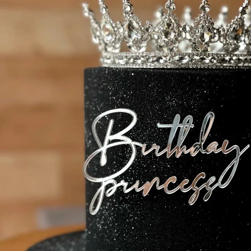 Новые акриловые детские топперы для торта «С Днем Рождения», золотой топпер для торта на день рождения для мальчиков или девочек, подарок для детского душа, украшение для десерта