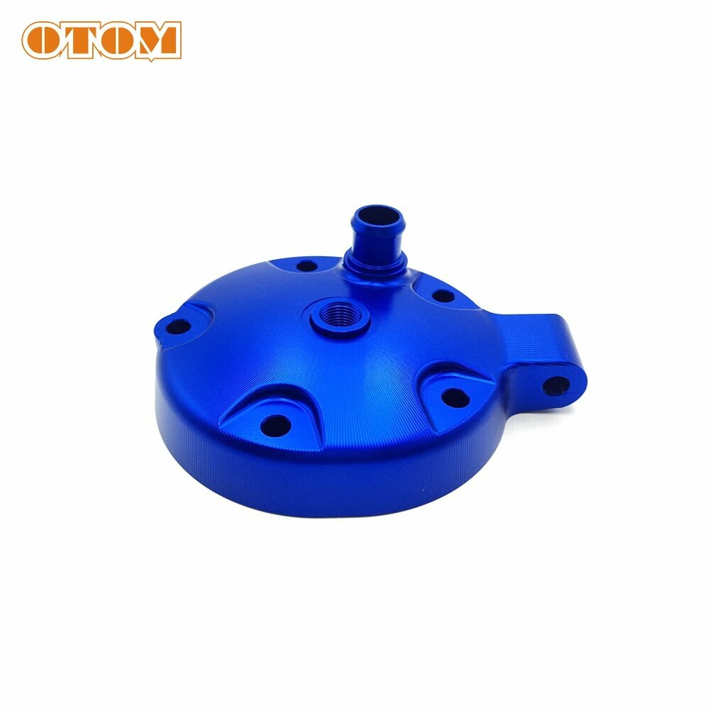 Крышка головки цилиндра двигателя мотоцикла OTOM, алюминиевый сплав с ЧПУ для YAMAHA DT230, защита для внедорожных велосипедов, кроссовых мотоциклов Синий, Blue