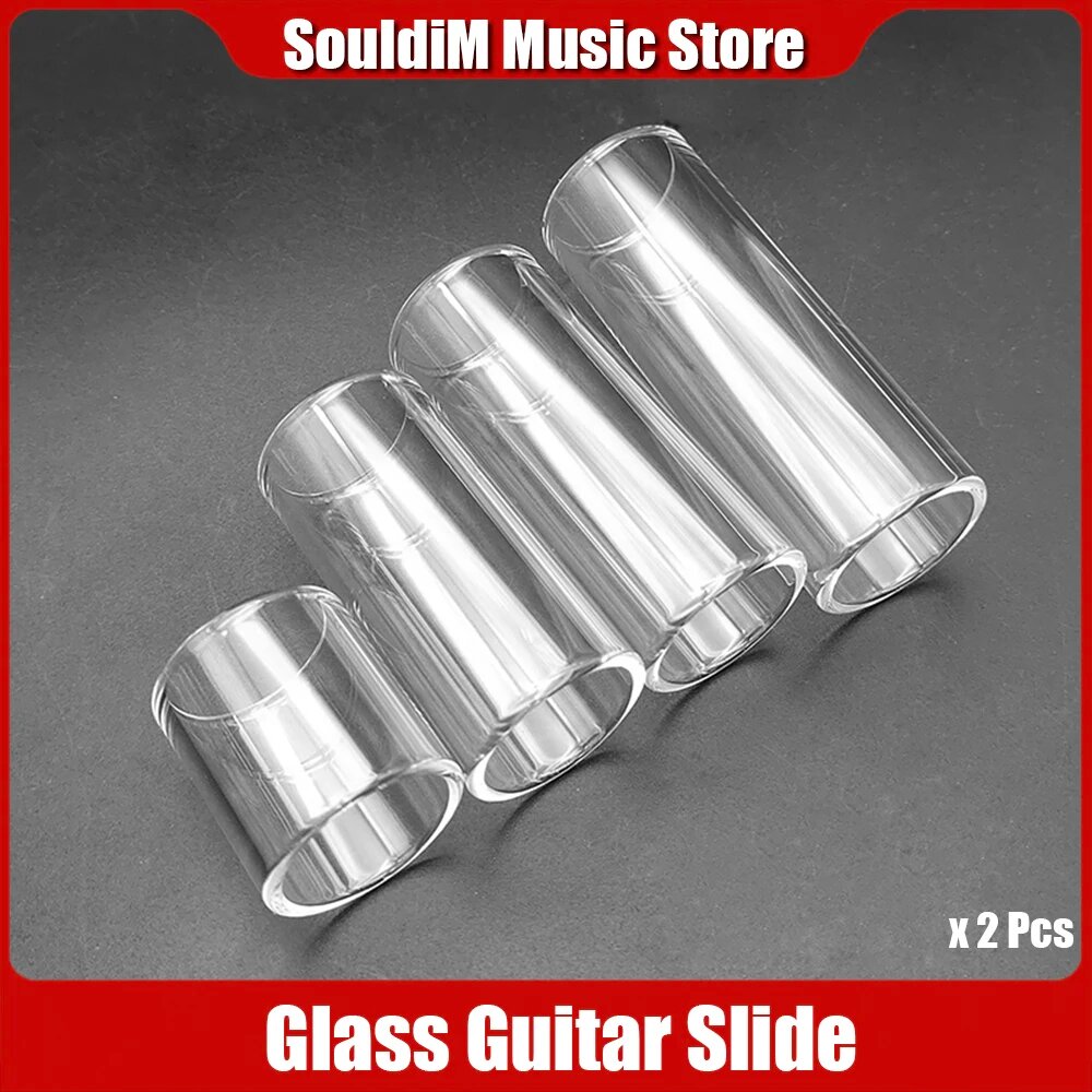 Стеклянные слайдеры для гитары SoulDiM 28/50/60/70 мм 28mm x2pcs
