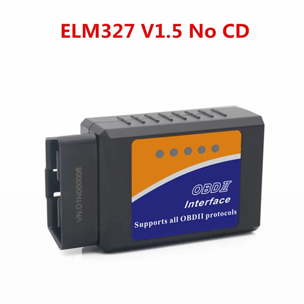 Лидер продаж! ELM327 HHOBD2 диагностический сканер V1.5/V2.1 ELM327 работает с Android Torque ПК Bluetooth ELM327 HH OBDII с чипом PIC18F25K80 ELM327 V1.5 No CD