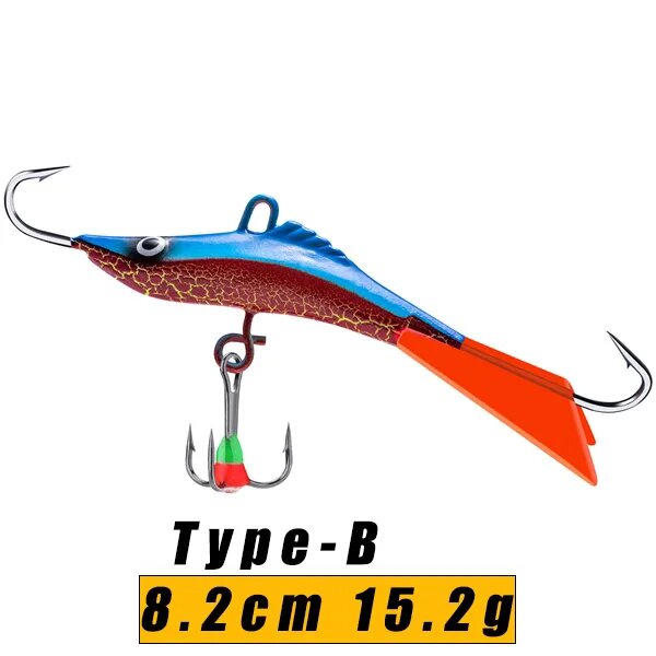 Goture балансиры для зимней рыбалки 82mm 15g B2