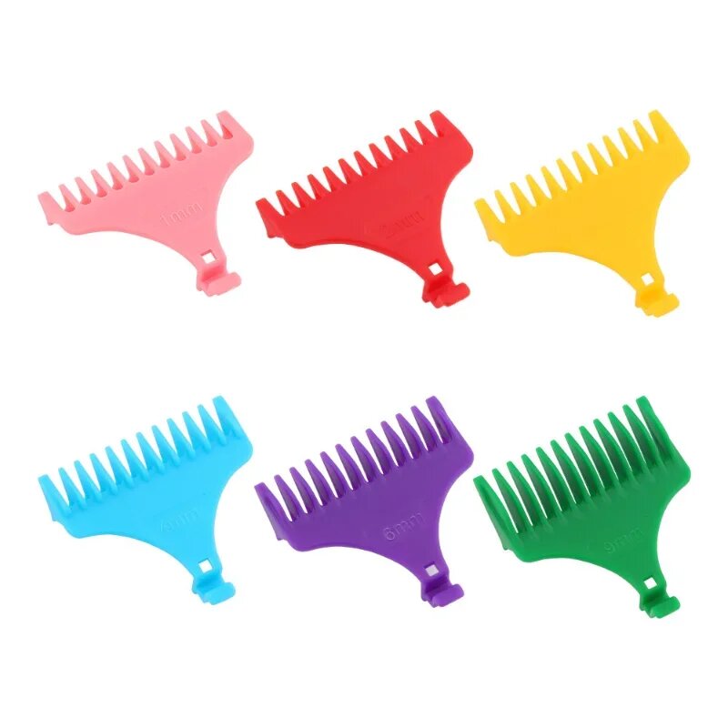 Набор расчесок для машинки для стрижки волос T9, совместимый триммер, инструменты для укладки, насадки 1–9 мм, 1 комплект для прецизионных стрижек