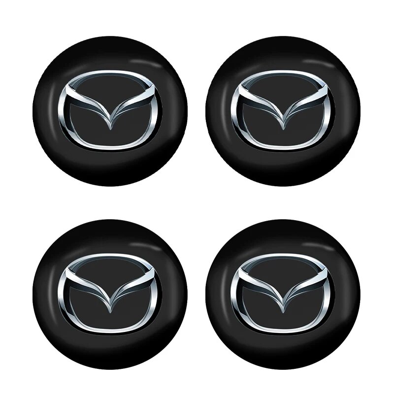 4 шт. 56 мм эмблема значок наклейка металлическая крышка для Mazda 6 3 CX5 5 2 323 CX7 Demio Atenza Axela MX30 CX30 CX3