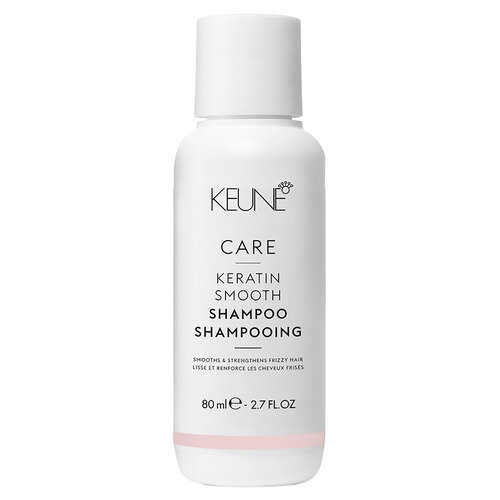 KEUNE CARE Keratin Smooth Shampoo Шампунь Кератиновый комплекс в дорожном формате 80 мл