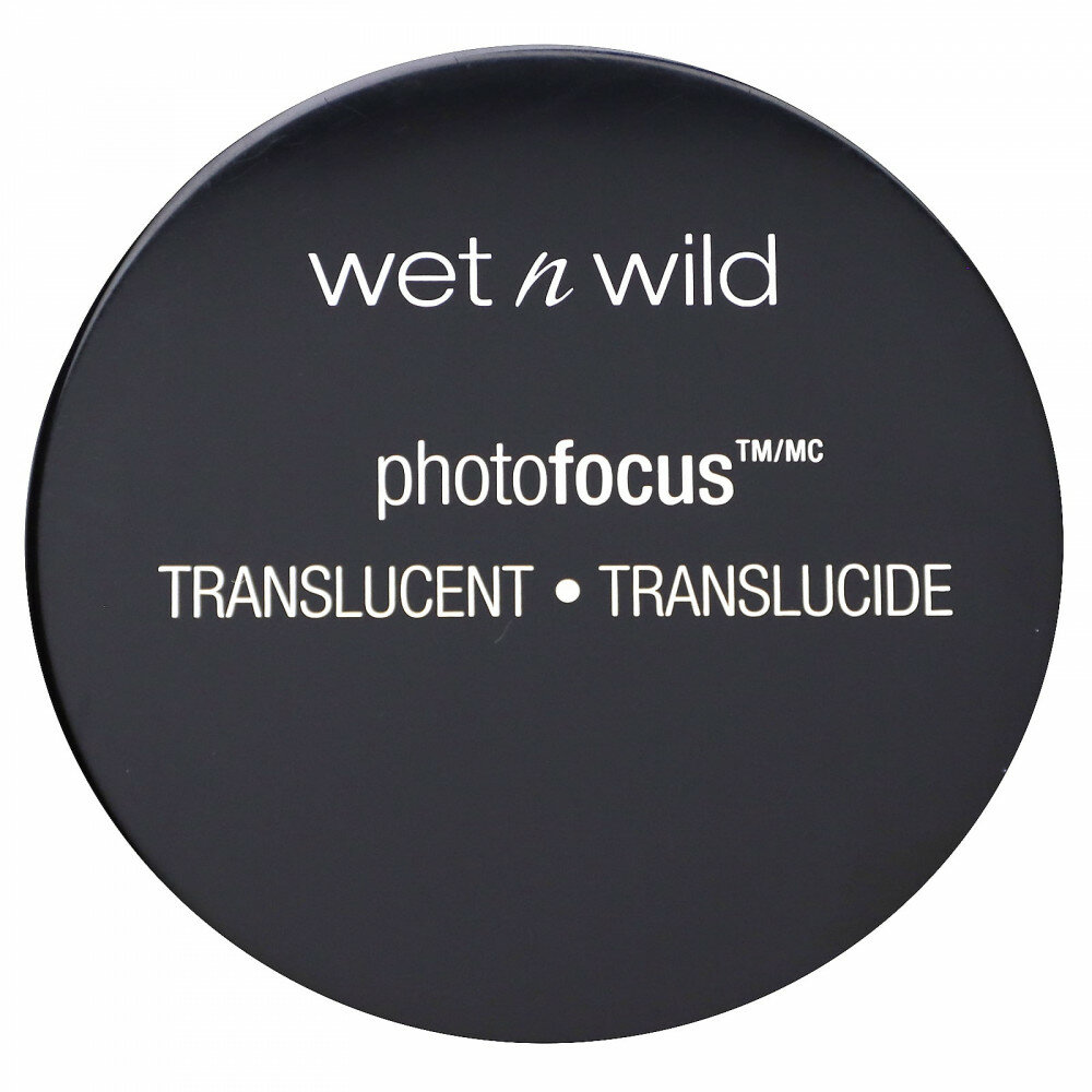 Wet n wild, PhotoFocus™, рассыпчатая фиксирующая пудра, оттенок 520B полупрозрачный, 20 г (0,70 унции)
