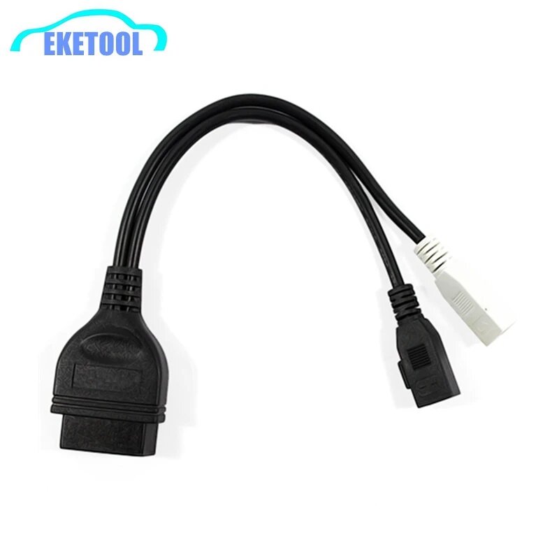 OBD OBD2 автомобильный разъем диагностического кабеля Американская классификация проводов 2р + Американская классификация проводов 2р в 16Pin для Audi/VW/Skoda OCTAVIA III Адаптер VAG для Audi 2X2 для 16Pin женский