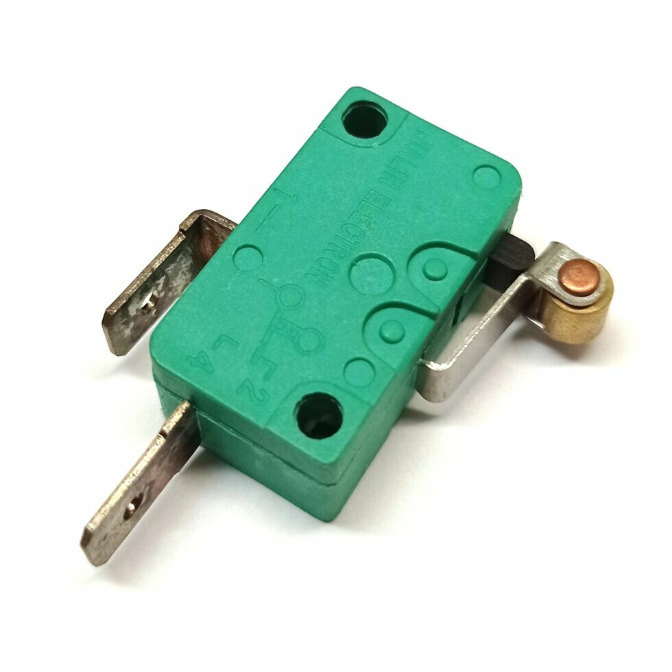 Микровыключатель рейсмуса Калибр ССР-1280 станка строгального ССР-1500 кнопка KW3-OZ 250В 6А