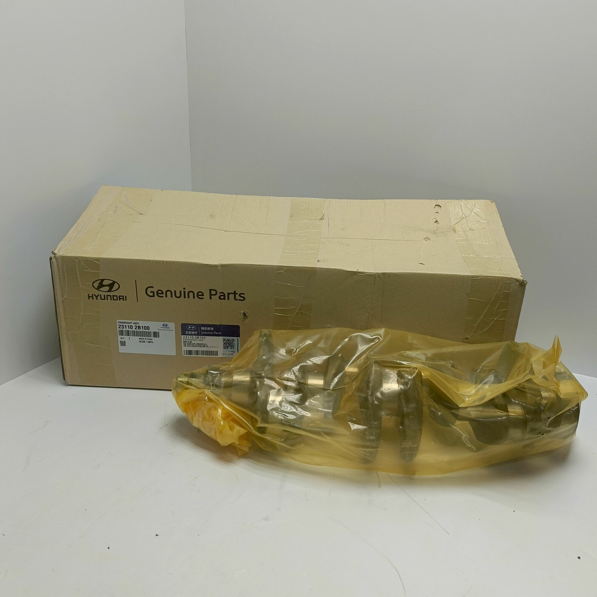 Коленвал 1,4 231102B100 Hyundai-KIA