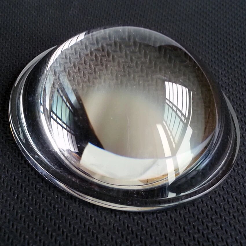 Диаметр 108 мм высота 22,2 мм Высокая мощность светодиодный из оптического стекла объектив уличные фонари плоско-очки Оптические convex стеклянная линза для автомобильной лампы