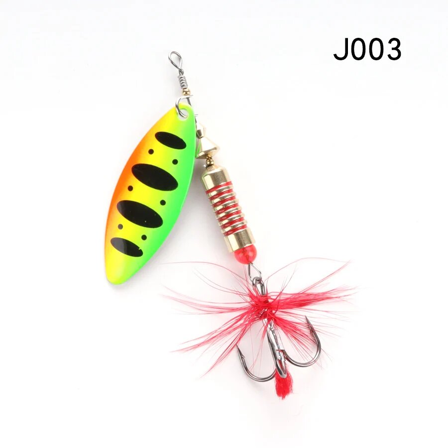 Блесна ложка W.P.E 10g, цвет J003