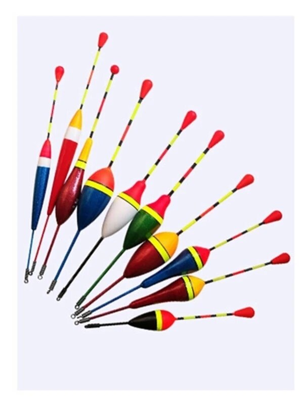 Рыболовные поплавки ELUANSHI пена 5/10 шт. Черный, 10 pieces