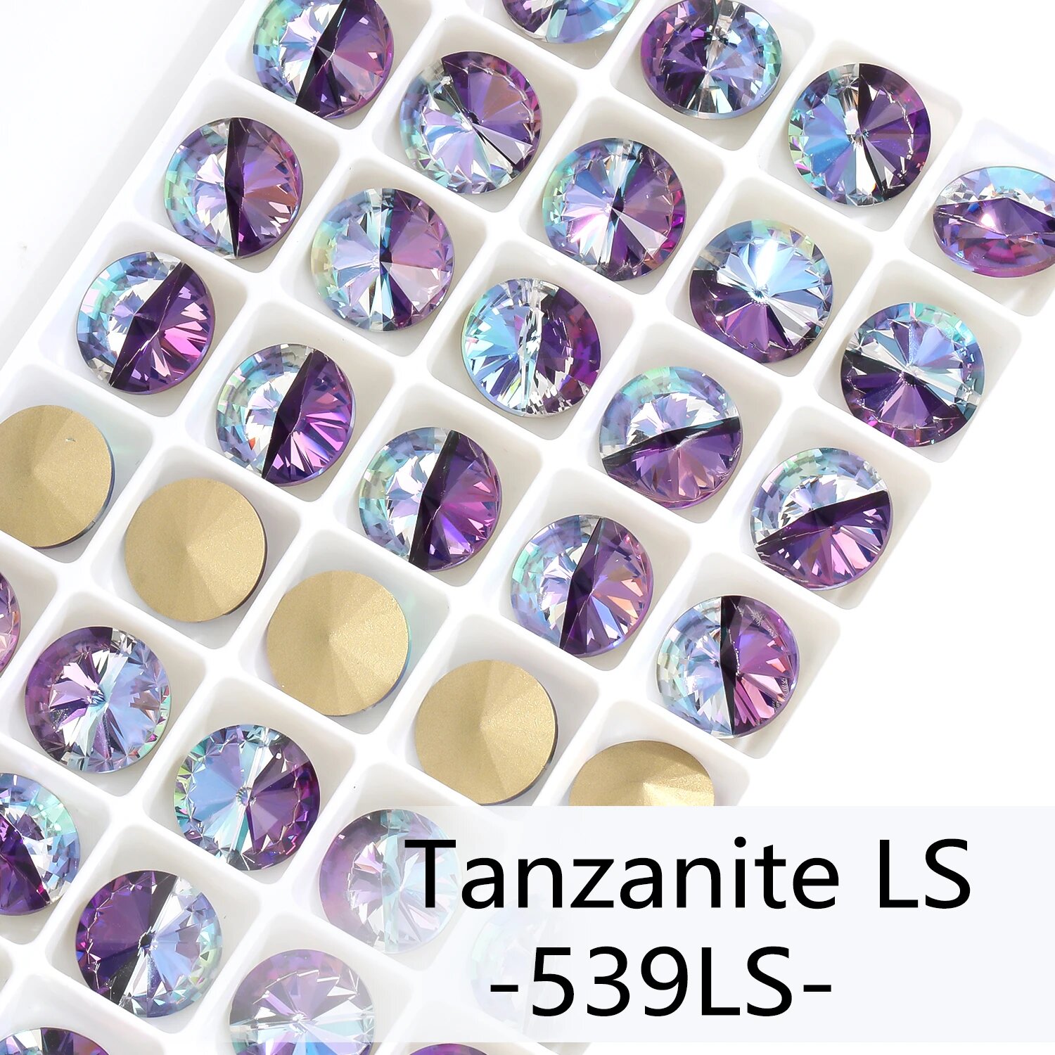 Стразы Tanzanite LS 6 мм