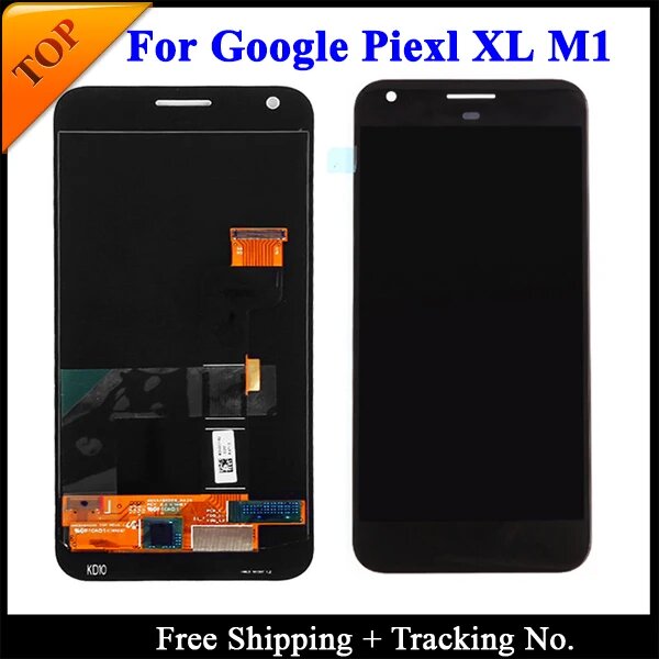 Дисплейный модуль для Google Pixel 2 XL, белый/чёрный