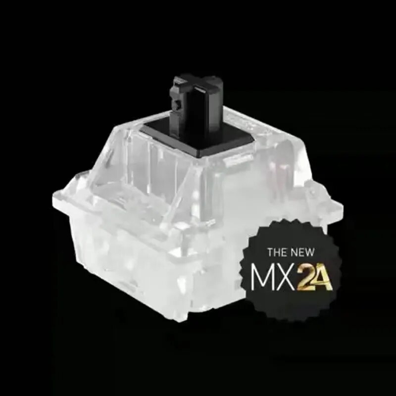 Механическая клавиатура Cherry MX2A линейные тактильные переключатели RGB синий/красный/коричневый/серебристый MX2A Black, 30PCS