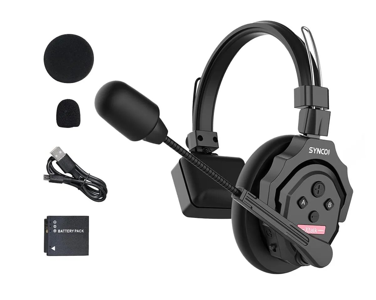 SYNCO Микрофон универсальный Xtalk x1, черный