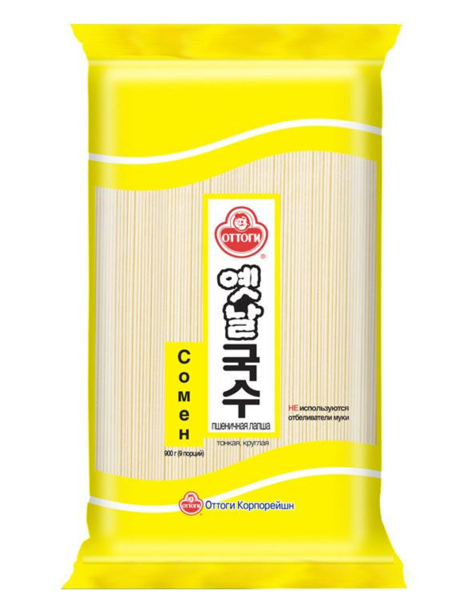 Лапша Ottogi Сомен тонкая круглая 900 г