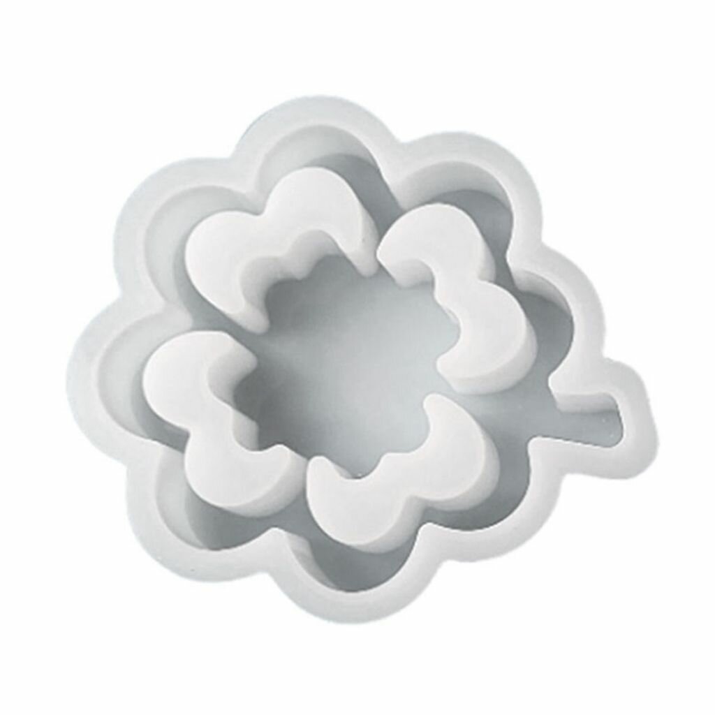 Формы для четырехлистных подсвечников изготовления украшений чайных комнат, гипсовых