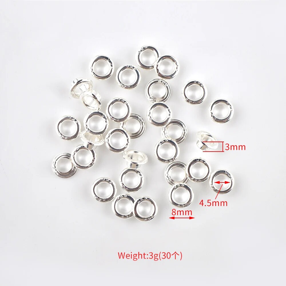 Форма для браслета и сережек из силикона Flower Invitation 30pcs silver