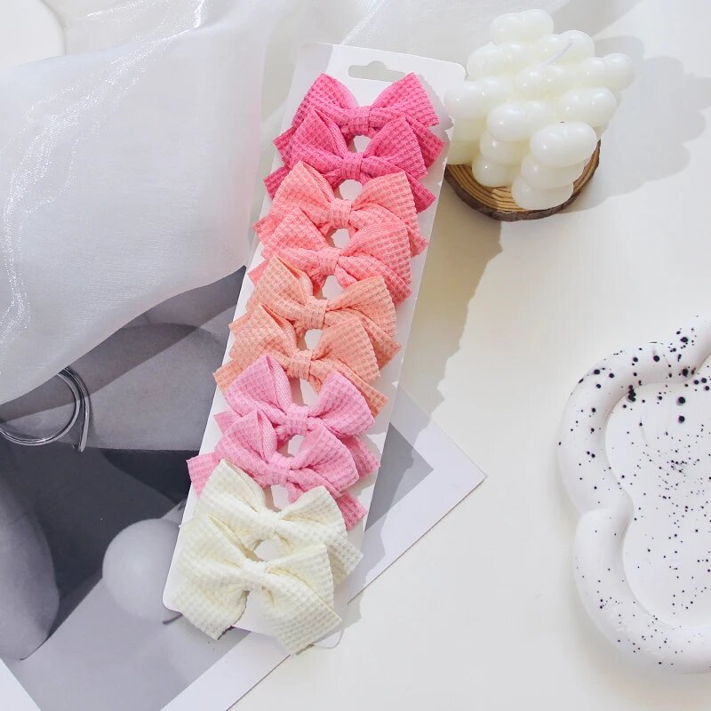 Заколки для волос Белые CUTE BOWS FJ001-3
