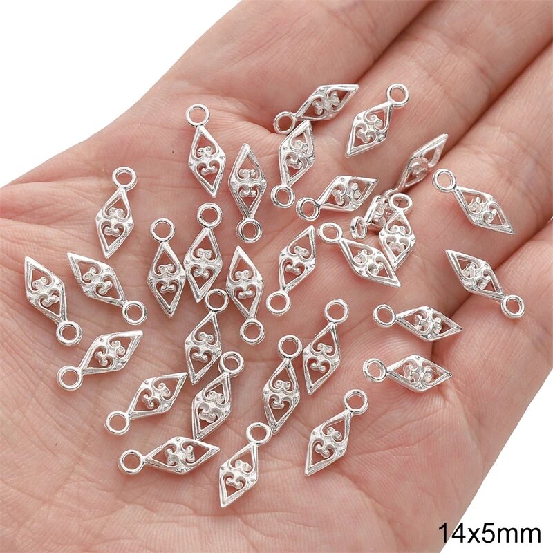 Подвески китайский стиль, металл, style4, 10шт