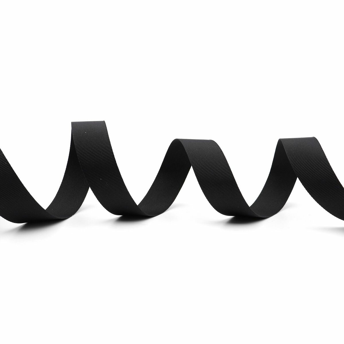 Лента ременная 7,2 гр/м,100% нейлон, 25мм*25м (черный)