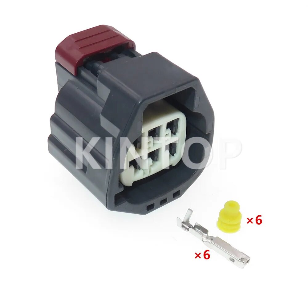 Разъем топливного насоса 6pin, 7282-5553-10, Цвет: 1 Set Female