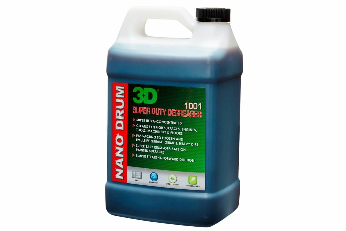 3D Super Duty Degreaser Высококонцентрированный очиститель двигателя, 3.78л.