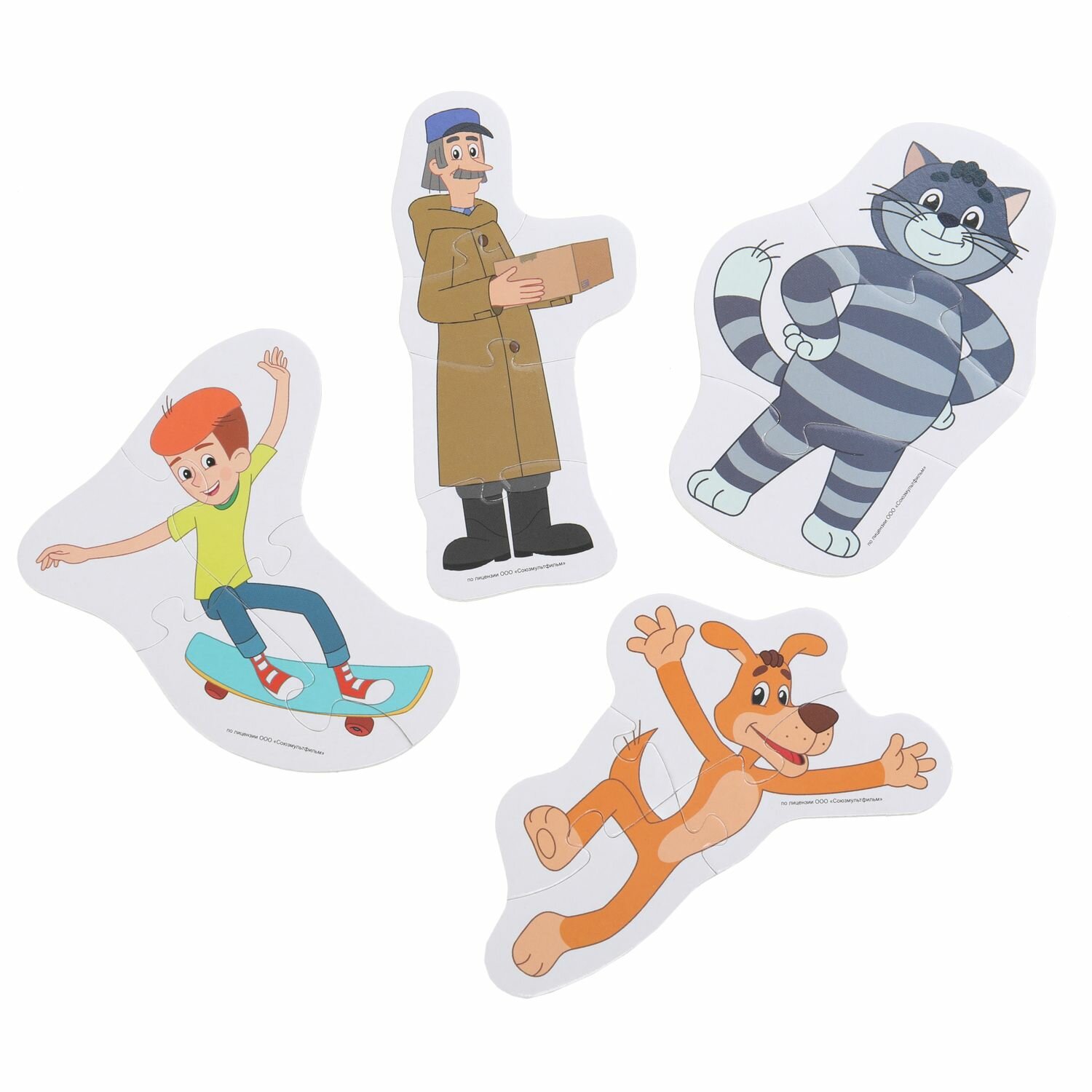 Макси-пазлы для малышей Простоквашино Умные игры