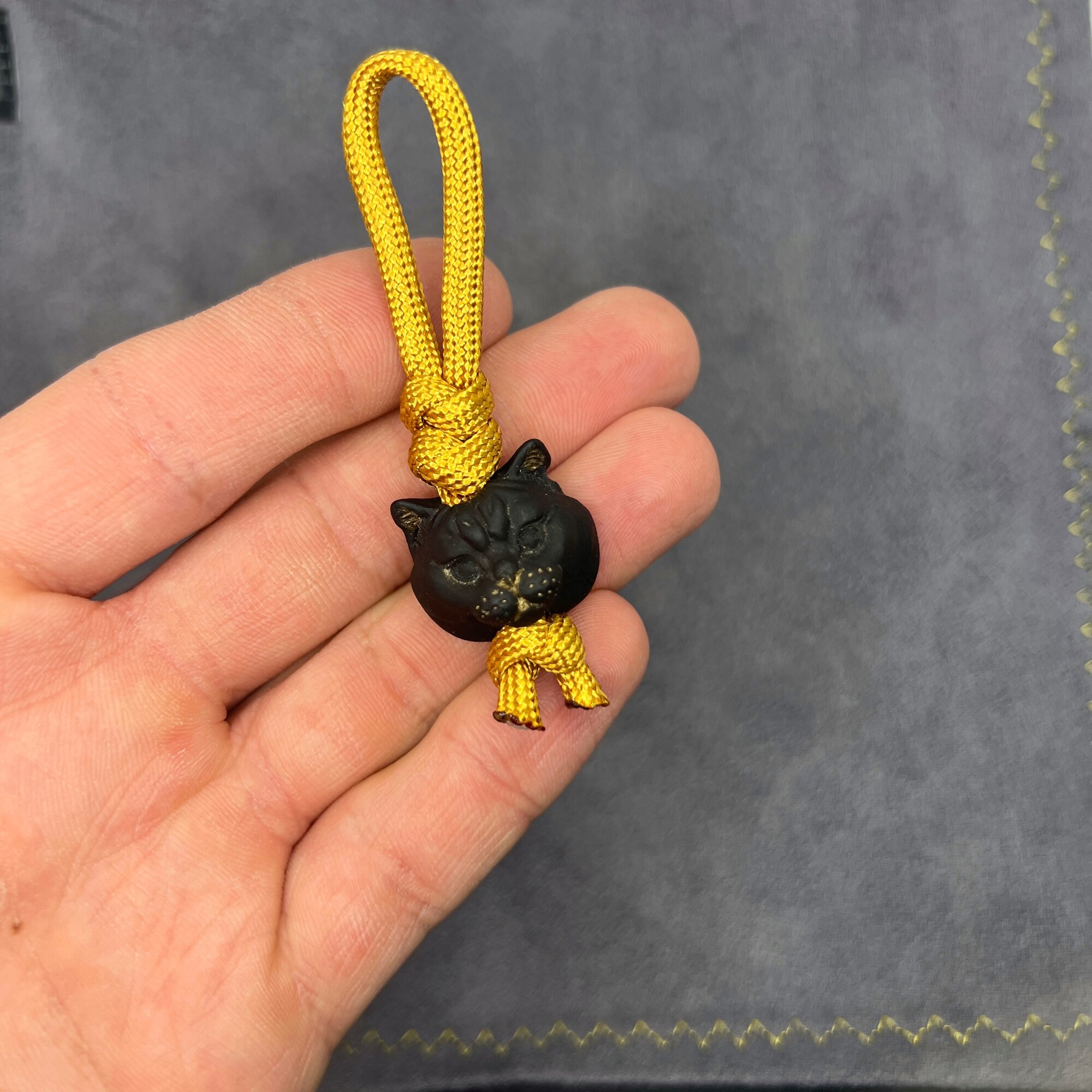 Темлячная бусина британский кот