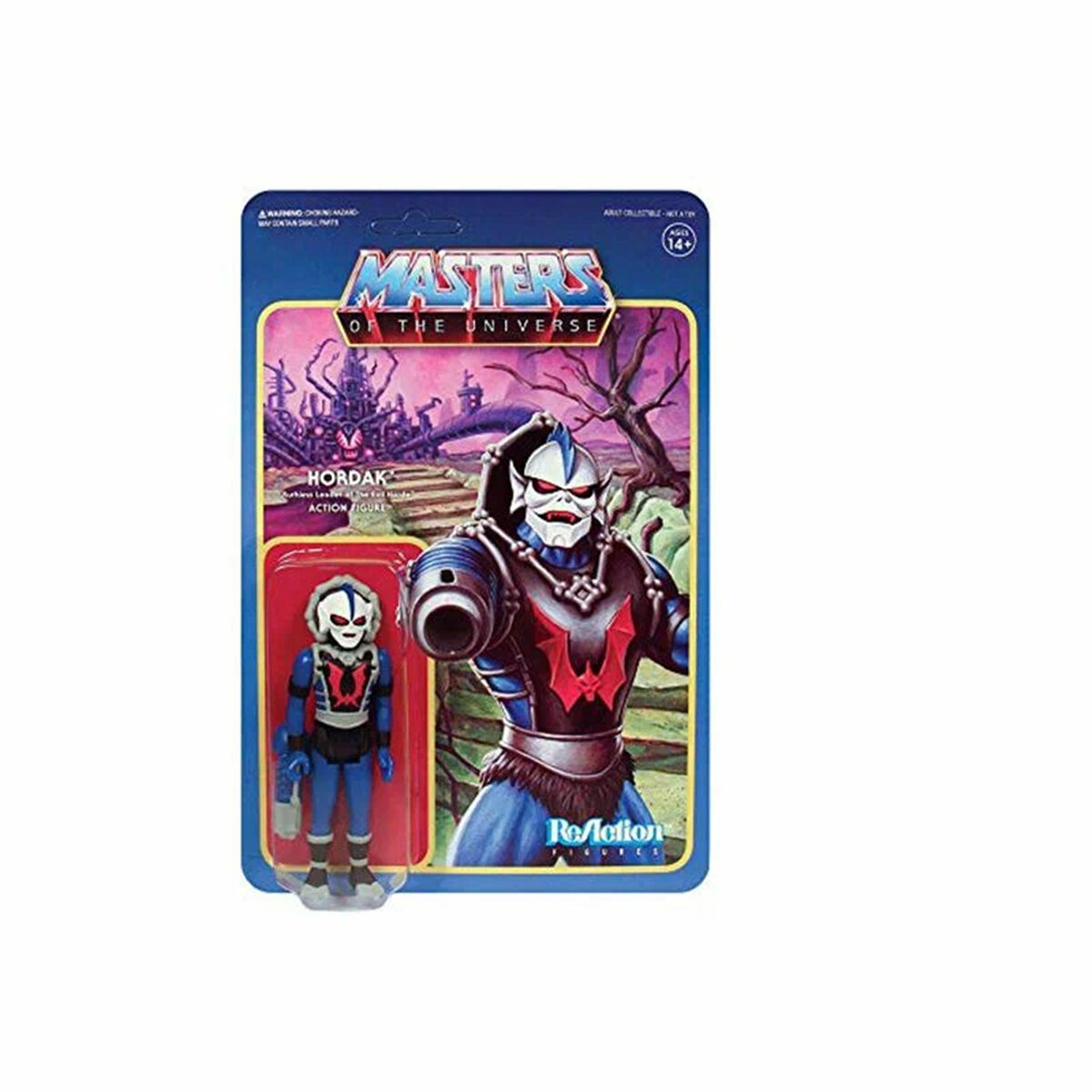 Super7 Masters of The Universe Hordak ReAction Figures / коллекционная мультяшная фигурка, детские игрушки