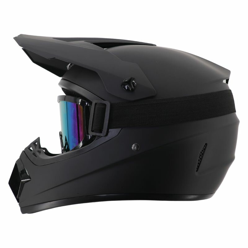 Мотокроссовый шлем с ABS-оболочкой и EPS-буфером, вентилируемая разборная внутренняя отделка, подарочные перчатки