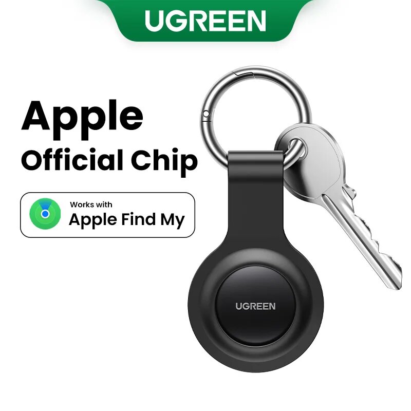 Карта UGREEN Security SmartTrack работает с Apple Find My Wallet Bluetooth Tracker Smart Finder