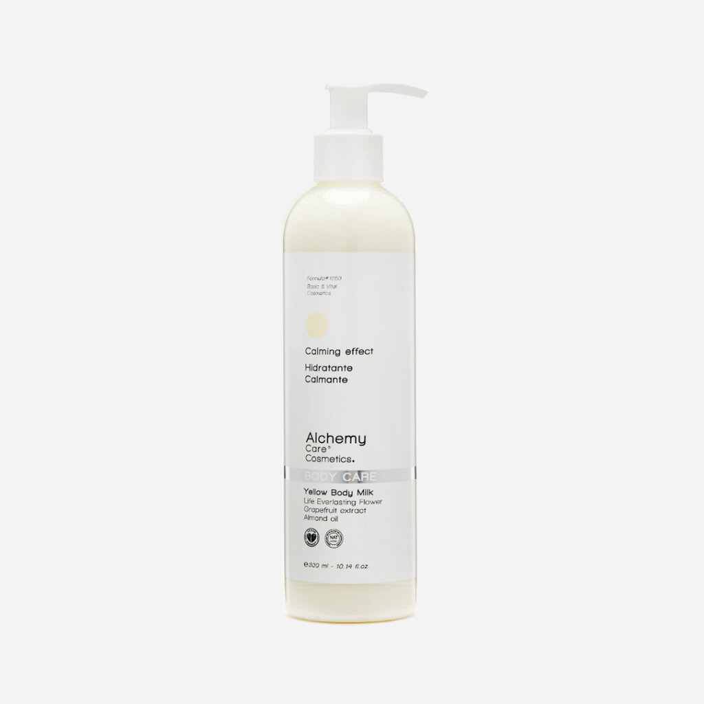 Успокаивающее молочко для тела ALCHEMY CARE Yellow body milk, 300 мл.