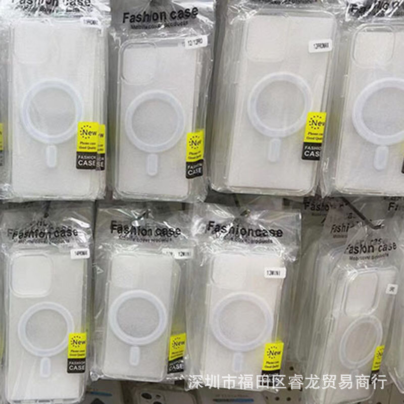 Чехол magsafe, для Samsung S24+, акриловый, магнитный, с большим отверстием