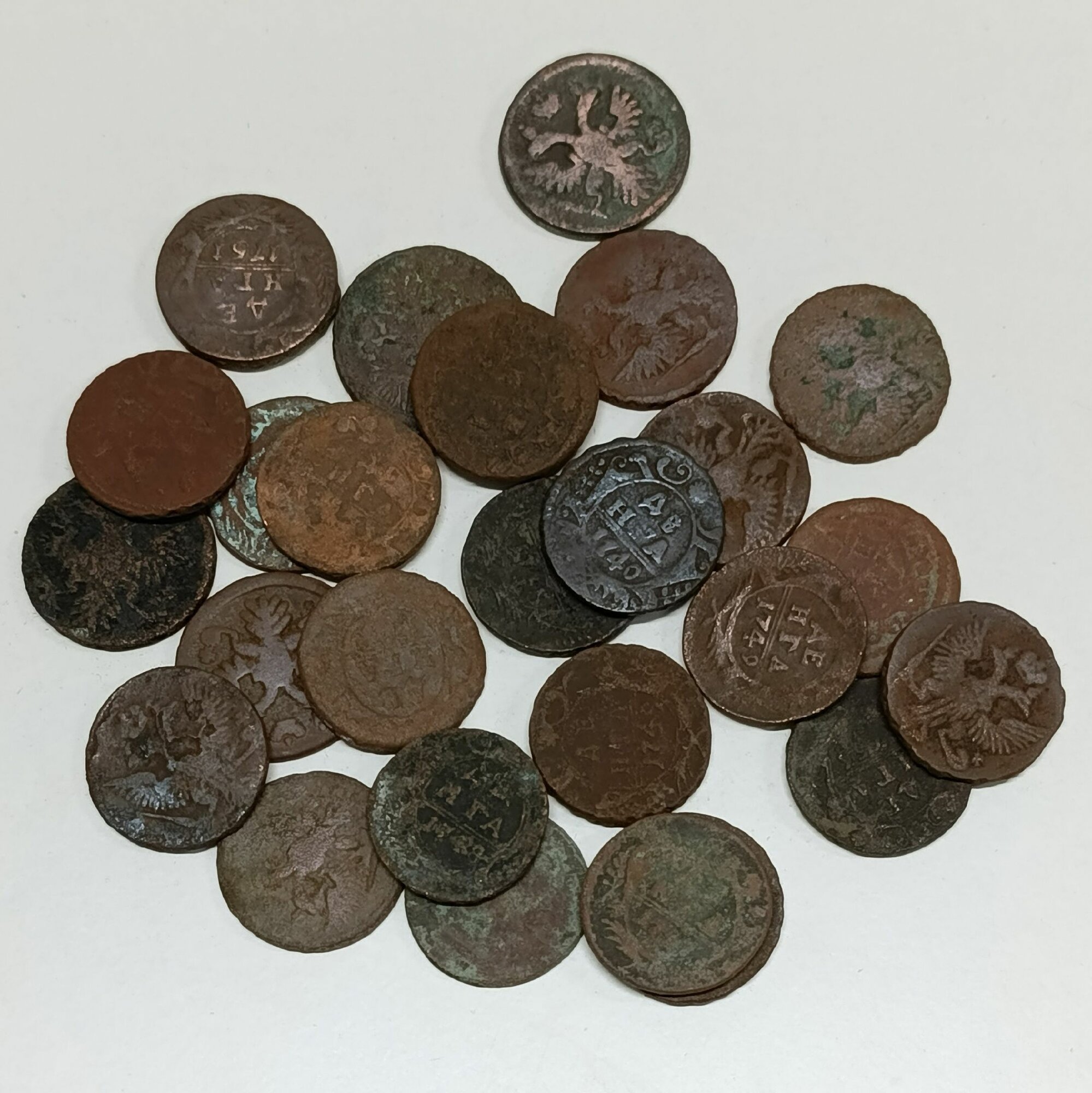 Деньга 1730-1754 годов