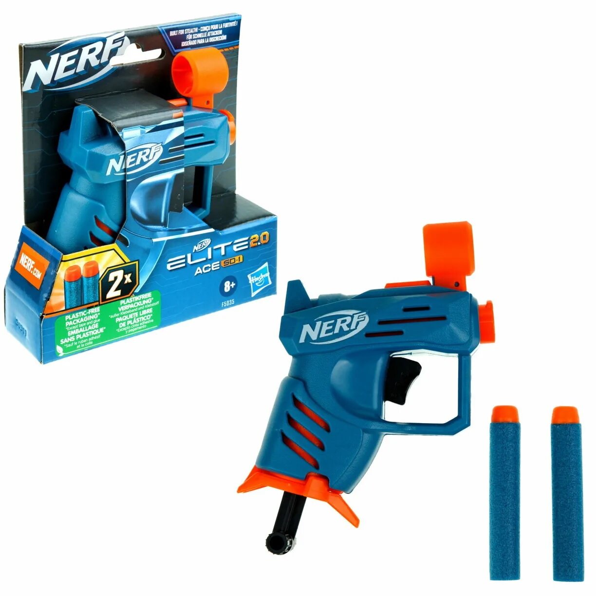 Бластер Nerf Elite 2.0 F5035 Ace SD-1 F5035
