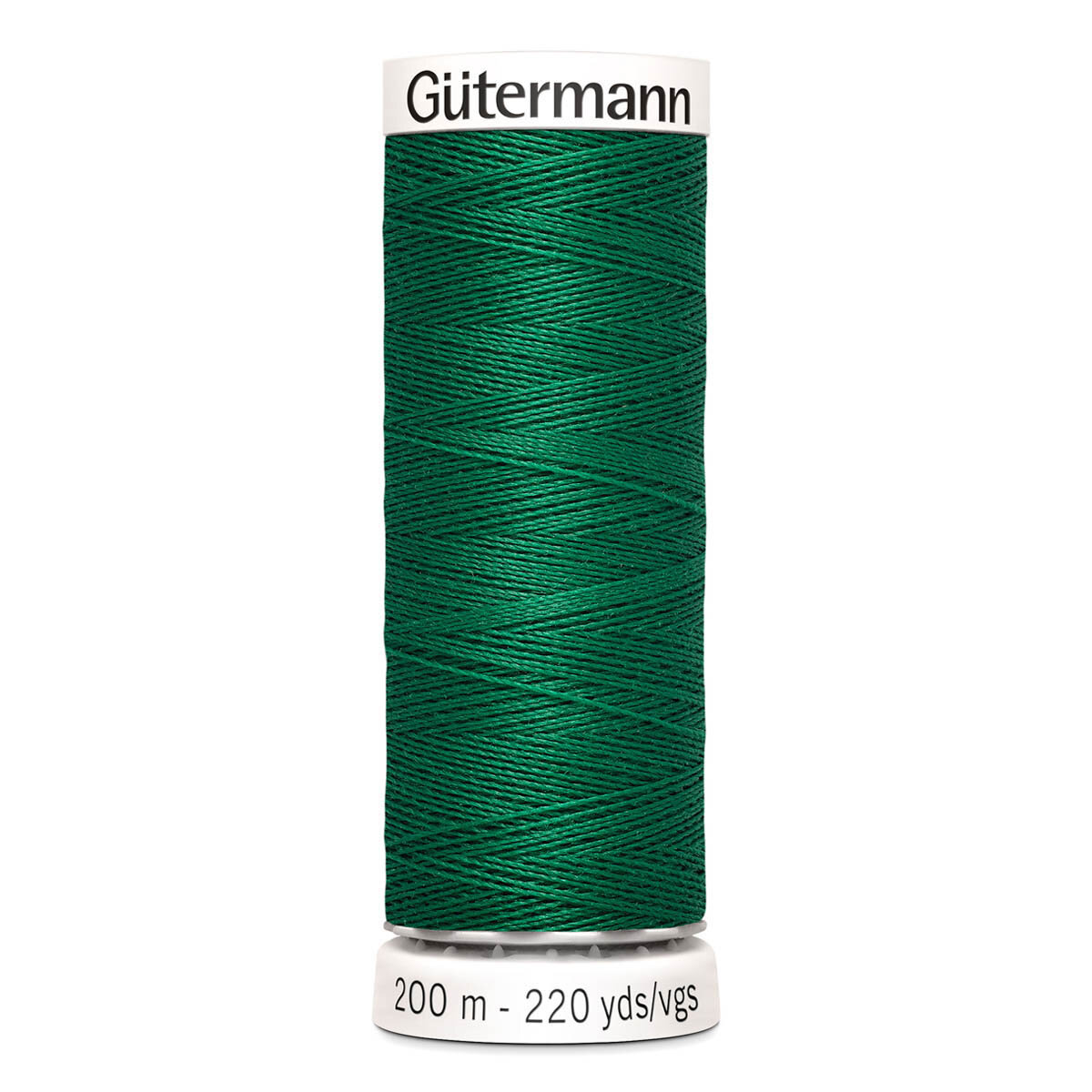 Нитки швейные для всех материалов Gutermann Sew-all, 200 м (402 изумрудно-зелёный), 5 шт
