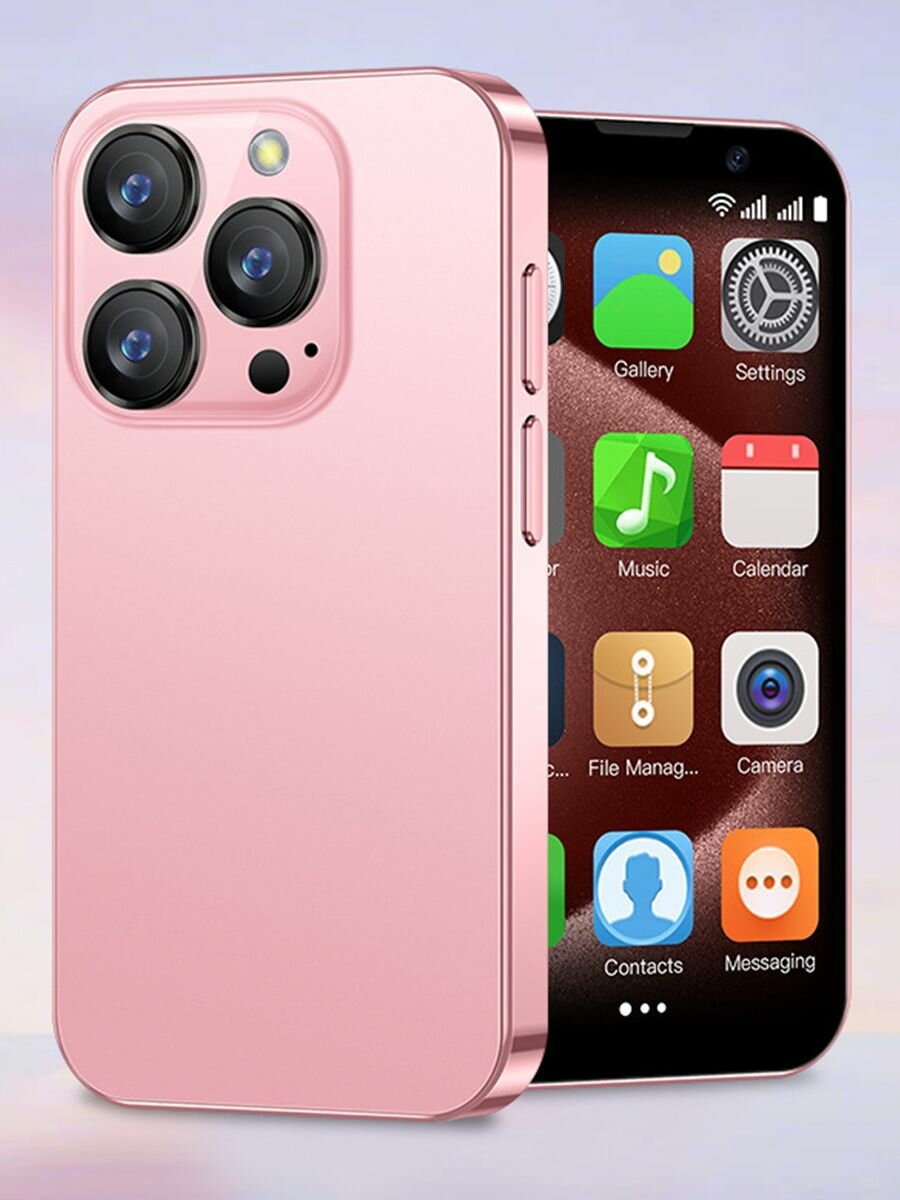 Мини-смартфон Soyes XS18pro 3G, 3-дюймовый экран, две SIM-карты, 2 ГБ/16 ГБ, ультрамаленький телефон Android (поддерживает русский язык)