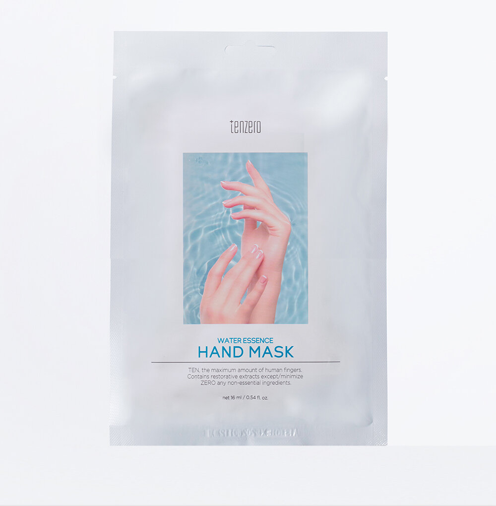 TENZERO Увлажняющая маска-перчатки для рук Water Essence Hand Mask
