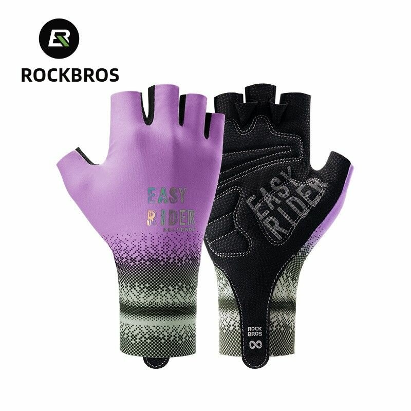 ROCKBROS Велоспорт перчатки короткий палец