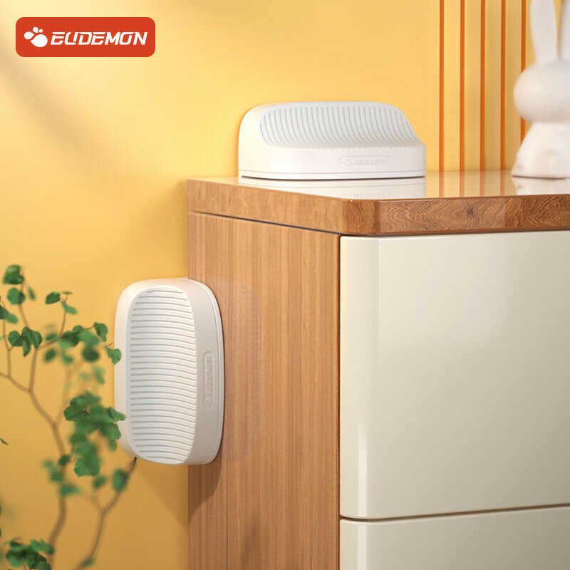 Yuman Chengpin Children's Furniture Anti-Tipping Connector, Drawer Cabinet Shoe Cabinet Anti-Sloping Device, No Drilling Required, Fixed Device, 2-Pack