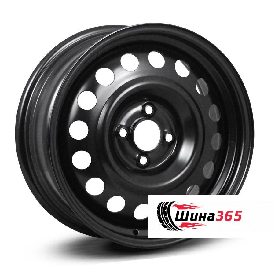 Штампованный колесный диск TREBL X40937 Lada X-ray 6,5R17 4*100 ET41 d60,1 Черный