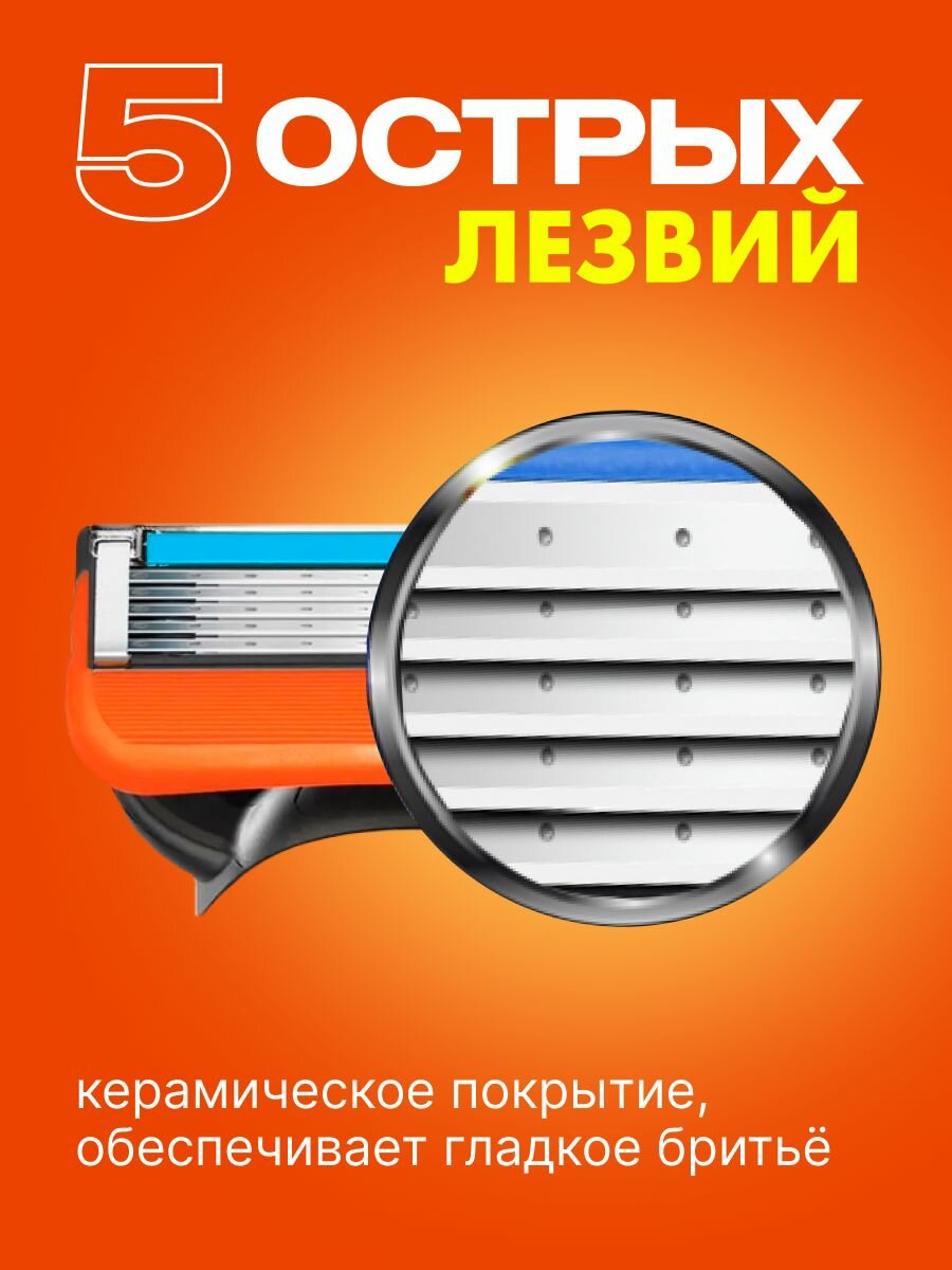 Сменные кассеты Men's Max 5 Ultra для бритвенных станков совместимы c популярными мужскими бритвами, 24 шт по 5 лезвий с триммером