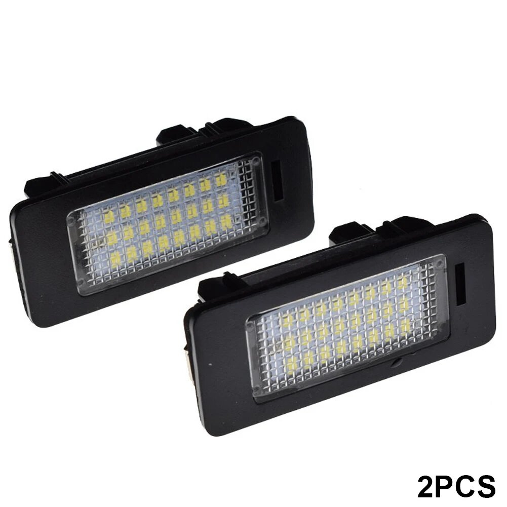 1/2 шт. 24 светодиода подсветка номерного знака для BMW E90 M3 E91 E92 E70 X5 X6 E39 F30 E60 2PCS