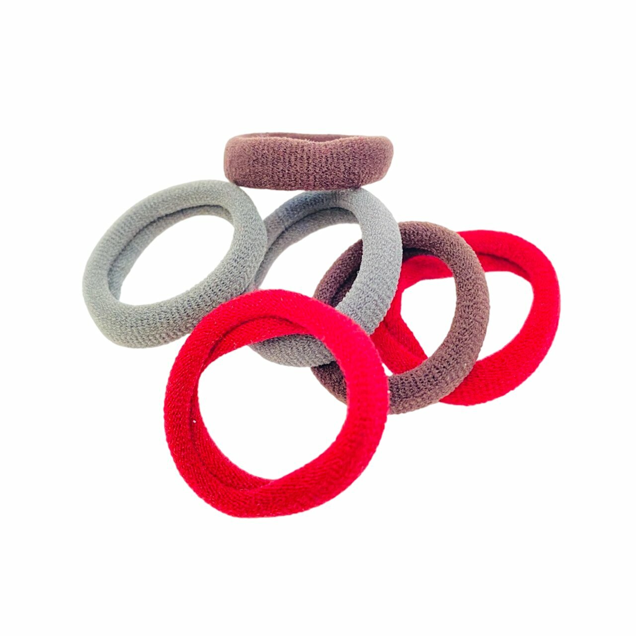 Kaizer Резинка для волос Колечки набор 6 шт эластичные без повреждений волос