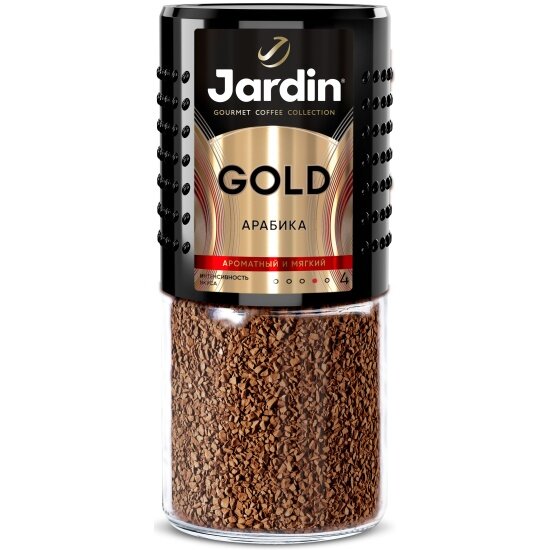 Кофе растворимый Jardin GOLD 190 г, стекло