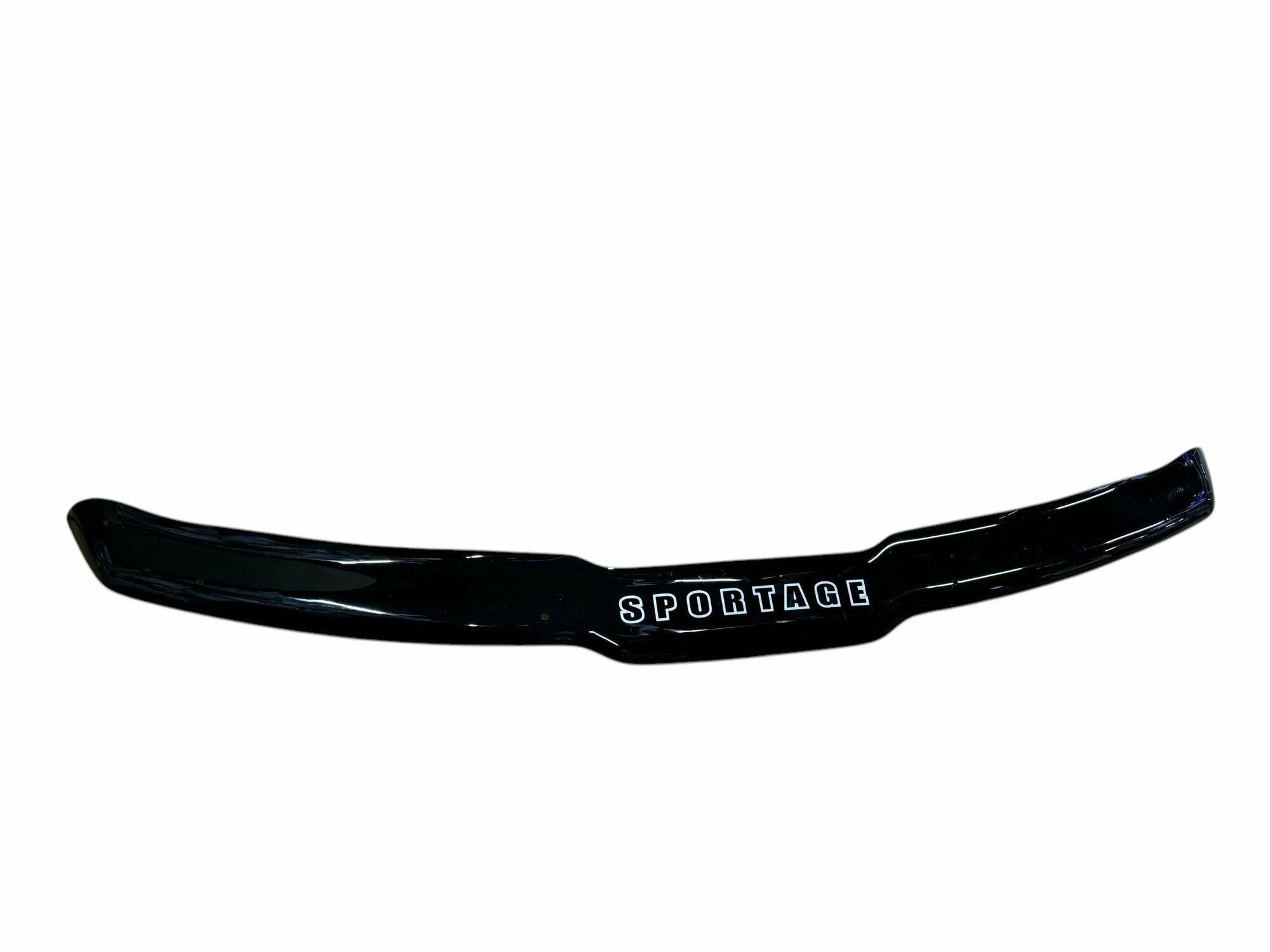 Дефлектор капота (Мухобойка) KIA SPORTAGE V (2021-) "VIP-TUNING"/ накладка ветровик отбойник на капот Спотраж